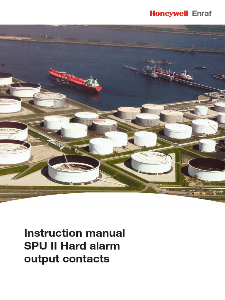 Instruction Manual SPU II Hard Alarm Output Contacts | PDF | Relay | Switch