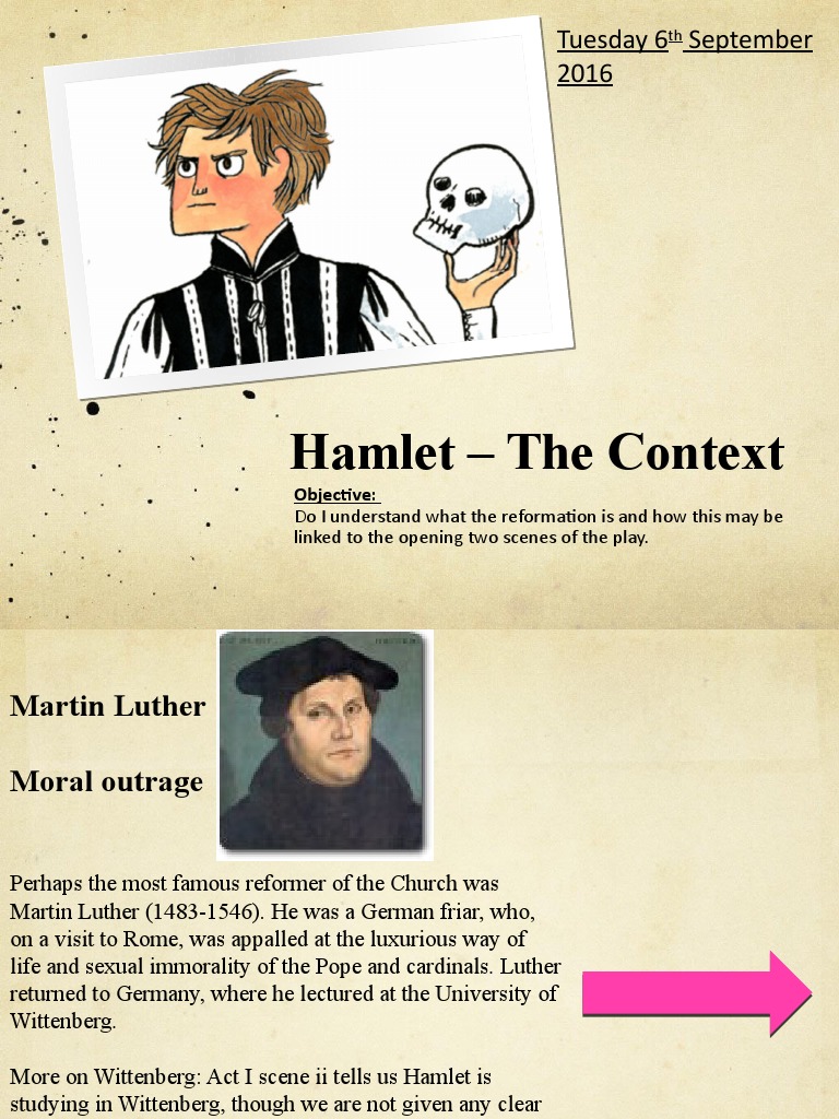 Hamlet's Soliloquy and Reformation Context | PDF | Hamlet | Martin Luther