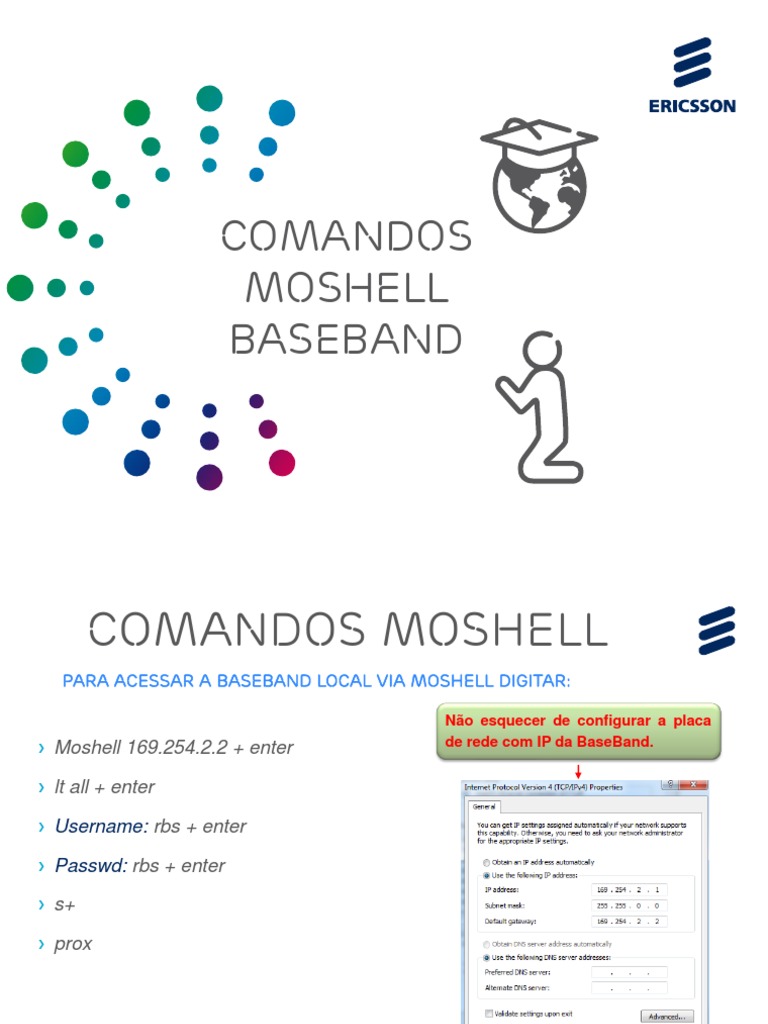 Comandos Moshell BaseBand - RevE | PDF | Padrões de telecomunicações ...