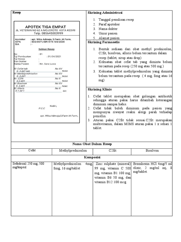WILMANTIKA I - 30319092 - D - Simulasi Resep 2 | PDF