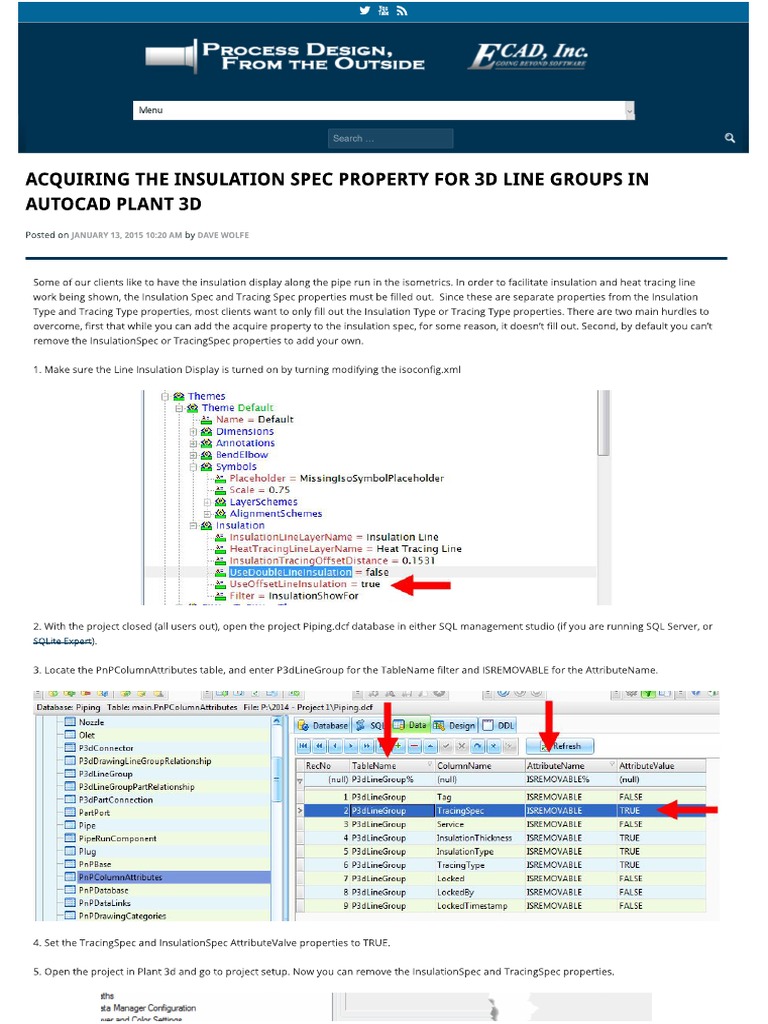 Acquiring The Insulation Spec Property For 3d Line Groups in AutoCAD ...