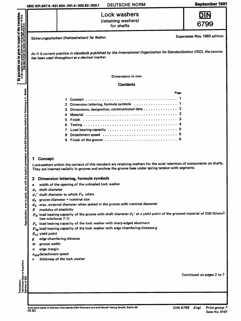 Din 6799 | PDF