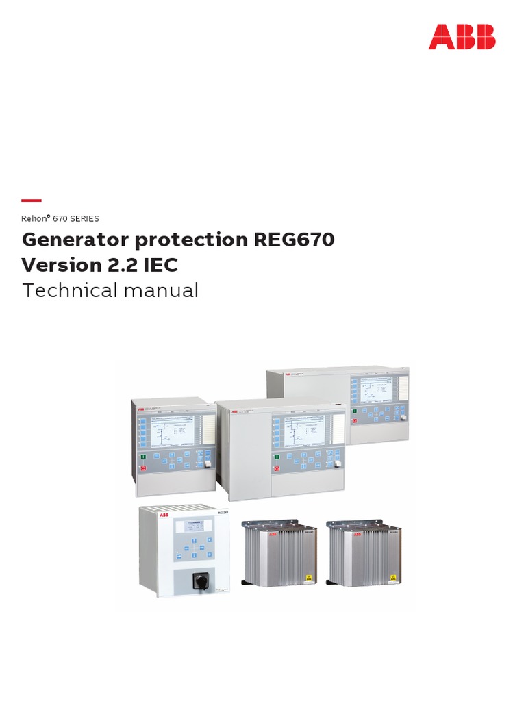 REG670 VER2.2.4 Technical Manual | PDF | Electromagnetic Compatibility ...