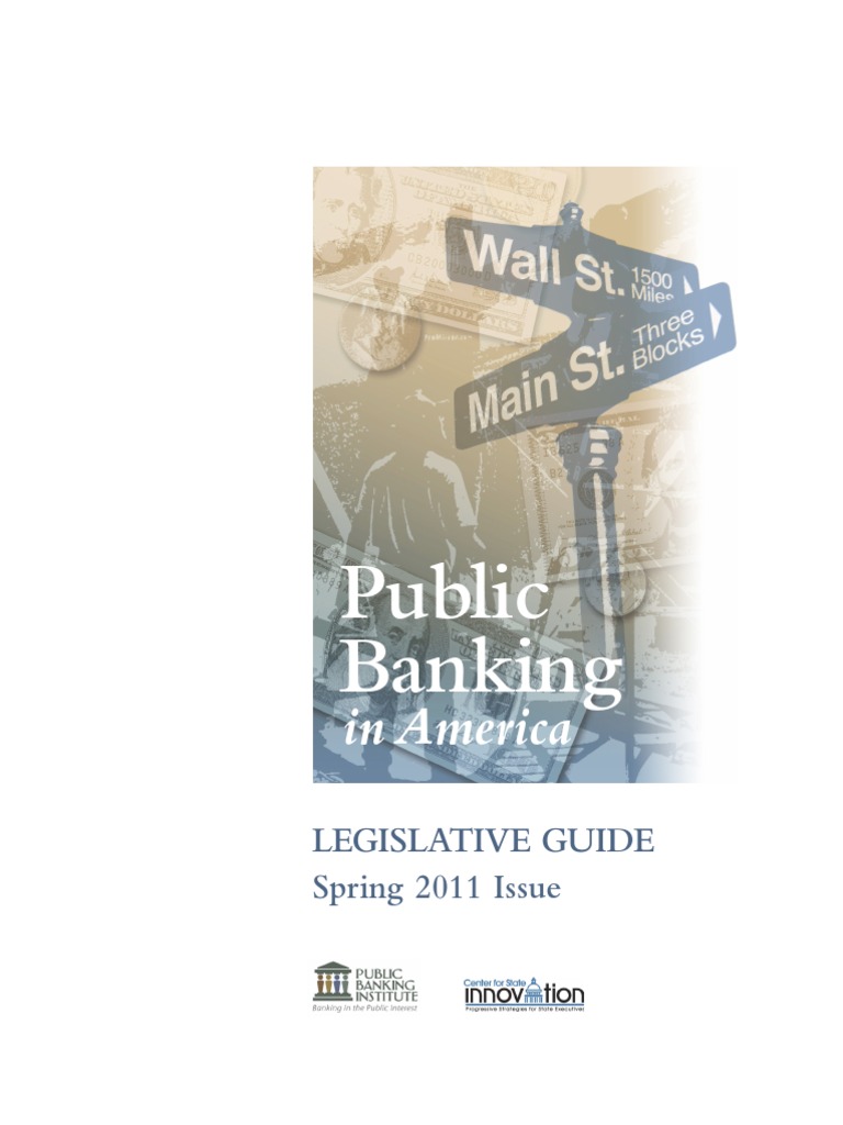 Public Banking in America | PDF | Banks | Loans
