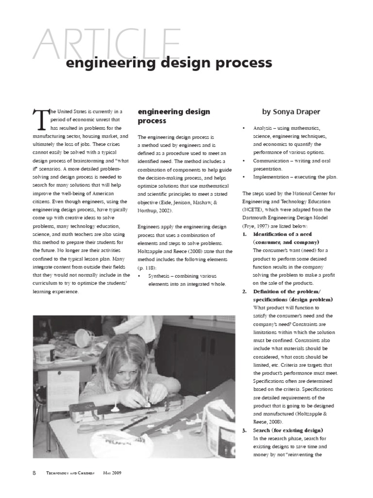 Engineering Design Process | PDF | Engineering Design Process | Design