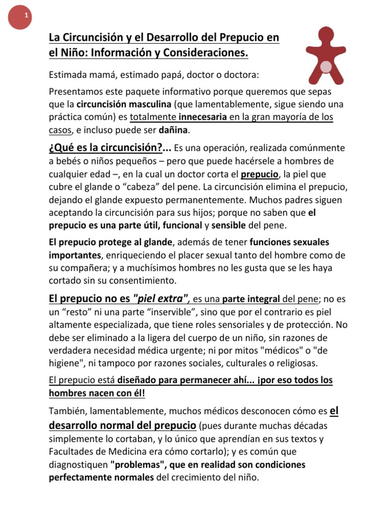 Sobre El Prepucio | PDF | Circuncisión | Hombre
