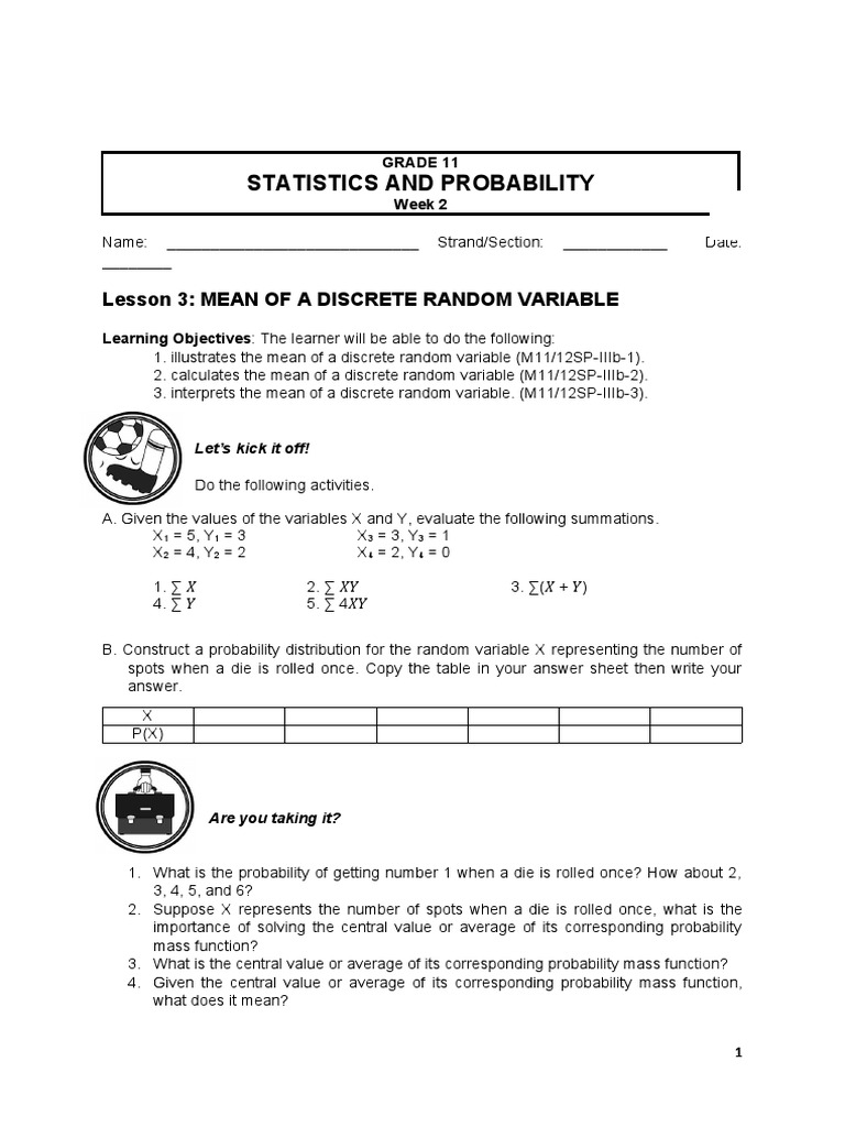 Statistics and Probability W2 | PDF | Variance | Standard Deviation