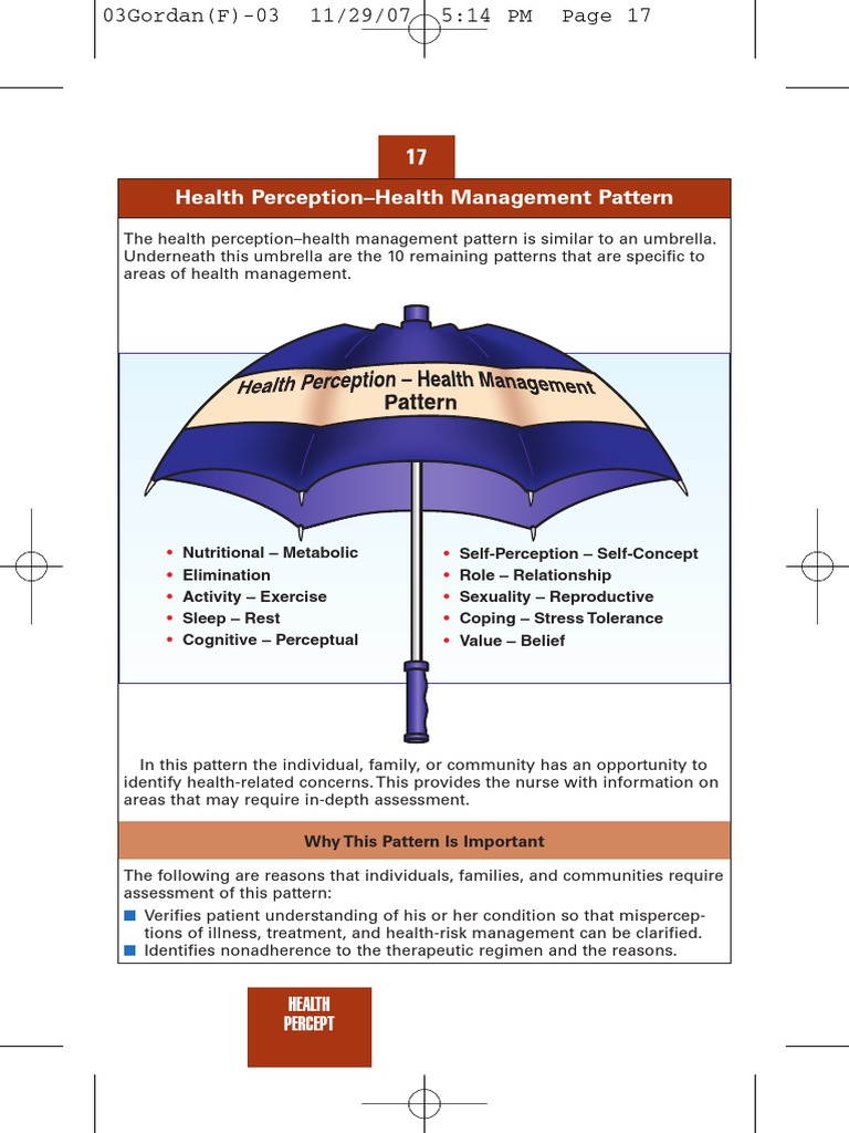 3.health Perception-Health Management Pattern | PDF | Dose ...