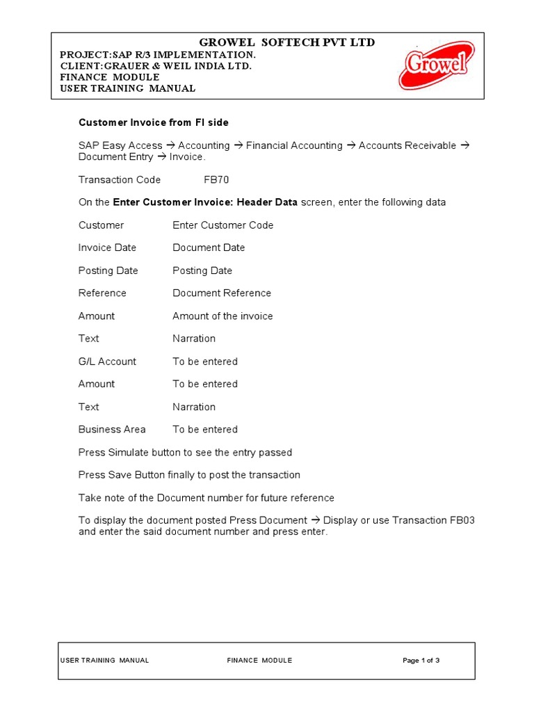 CustomerInvoice Credit Memo Debit Memo - JV | PDF | Debits And Credits ...