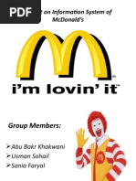 McDonald's Organizational Structure Analysis - Panmore Institute | PDF ...