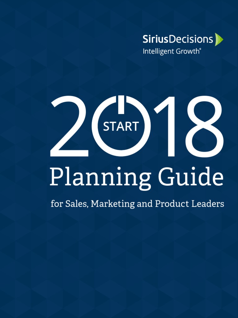 Planning Guide For Sales Marketing and Product Leaders | PDF | Sales ...