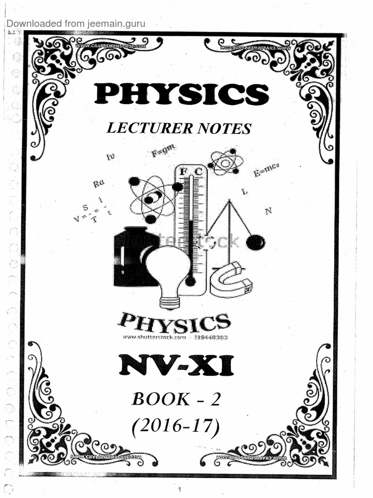 Physics Handwritten Notes Part 1 | PDF