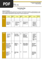 Filipino 9 Curriculum Map | PDF