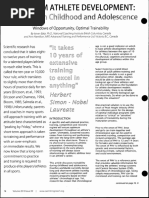 The Youth Physical Development Model A New.8 | PDF | Puberty | Strength ...