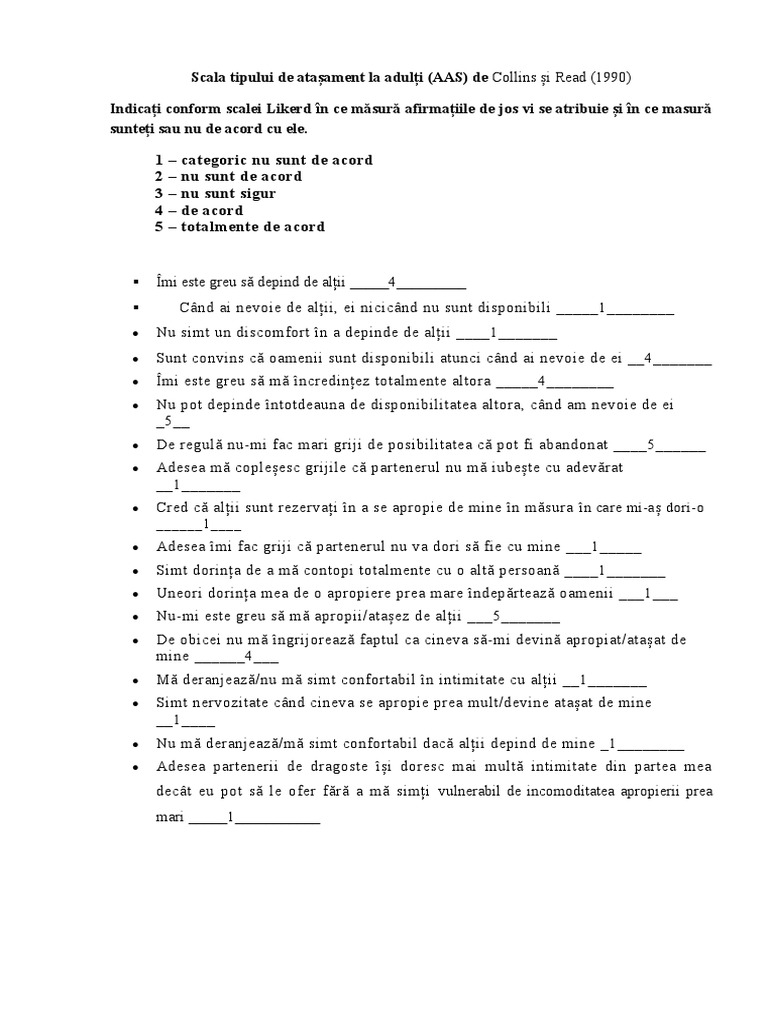 Fisa 3 Scale Atasamentul | PDF