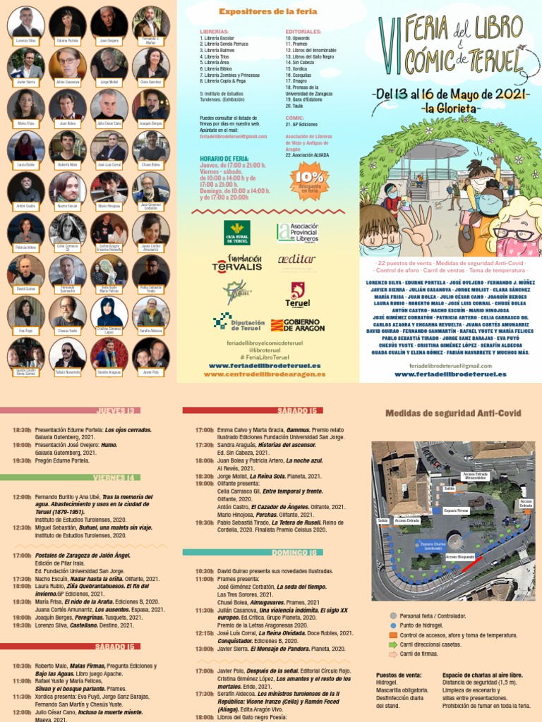 Triptico Feria Libro 2021 | PDF | Naturaleza