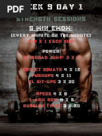 Powerlifting 12 Weeks Program | PDF | Athletic Sports | Physical Exercise