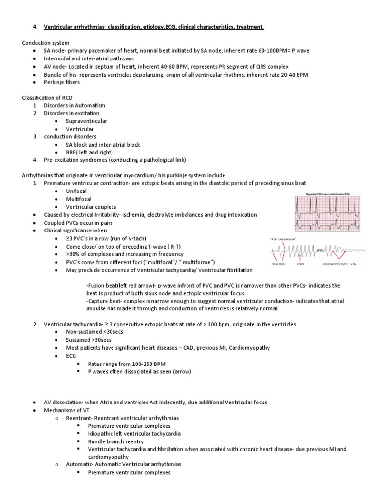 Ventricular Arrhythmia Clinical Practice Guidelines – TQDTXT
