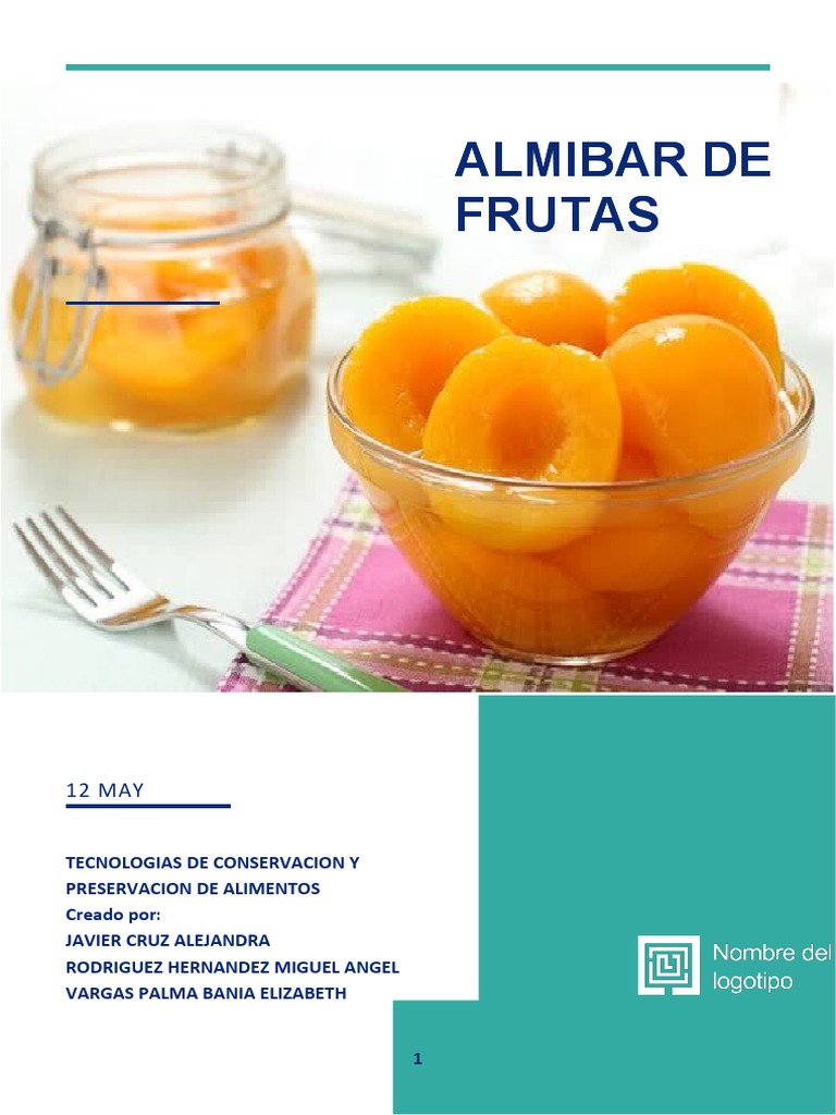 Almibar | PDF | Gusto | Alimentos