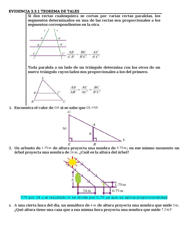 Teorema Matemáticas | PDF