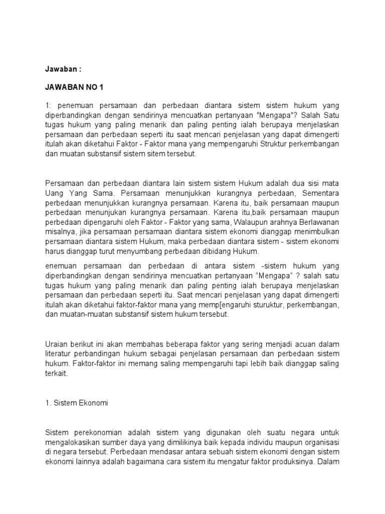 Tugas 3 Pengantar Ilmu Hukum | PDF