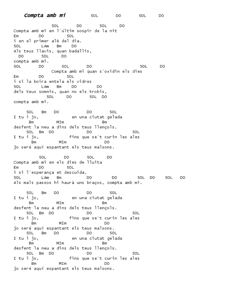 Compta Amb Mi SOL | PDF