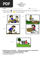 Esp Activity Sheet Grade 2 | PDF