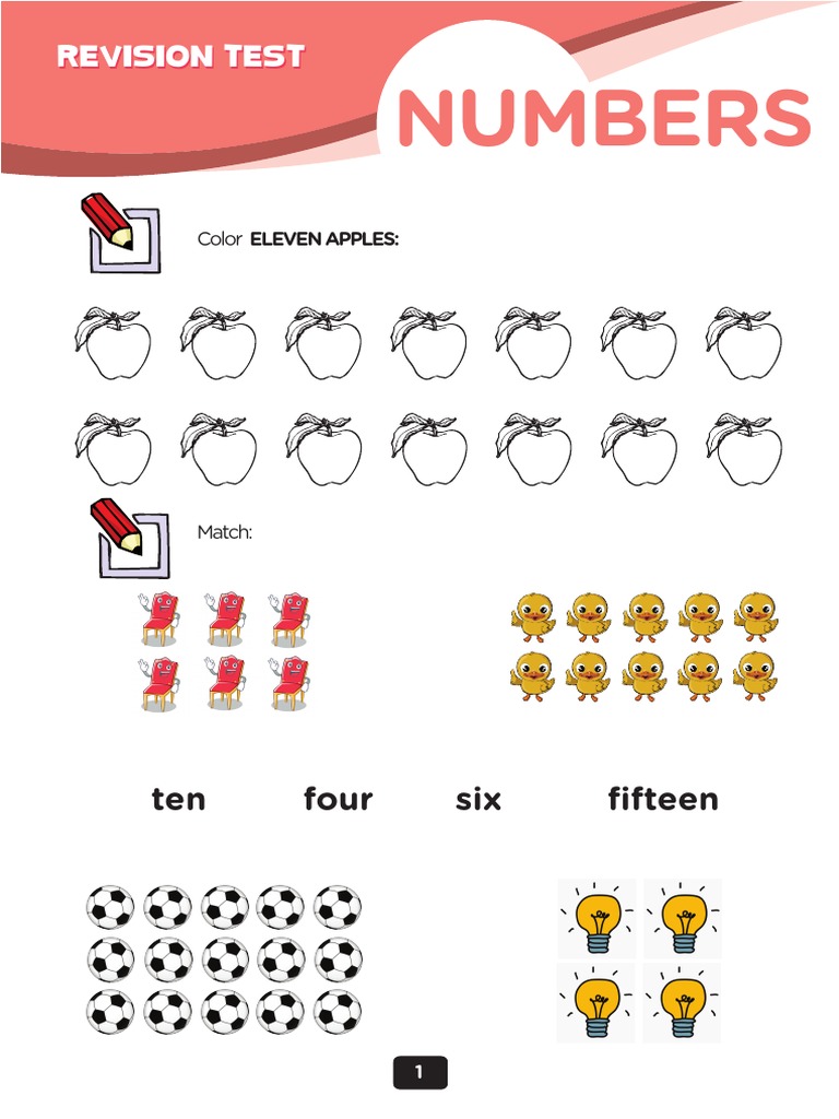 Numbers Revision Test | PDF