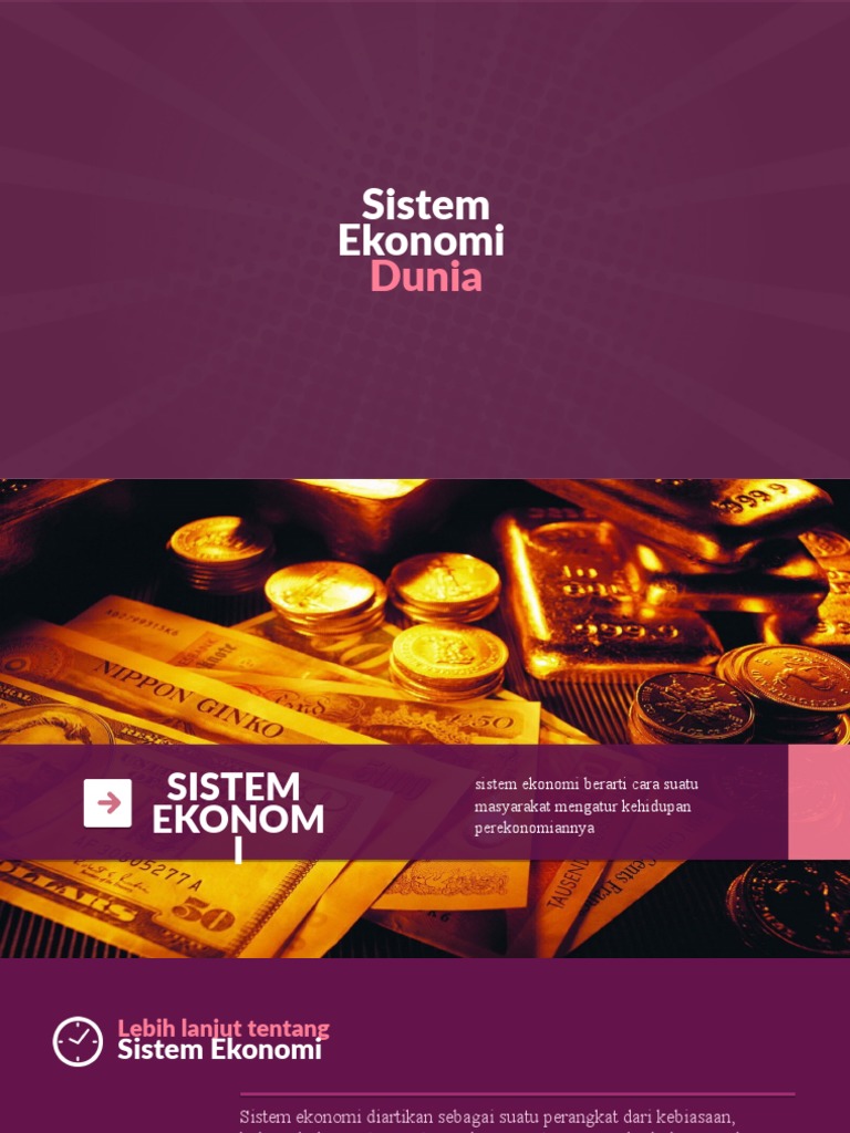 Sistem Ekonomi Dunia | PDF