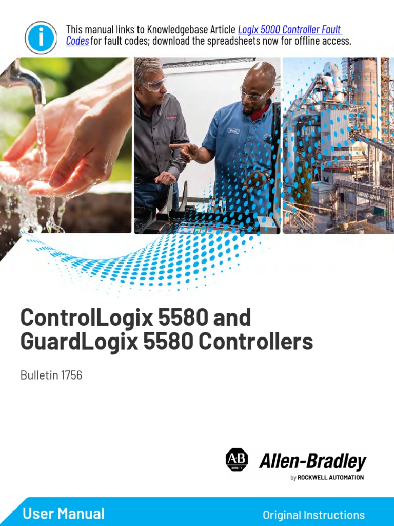 Controllogix 5580 and Guardlogix 5580 Controllers: User Manual | PDF | Computer Network ...