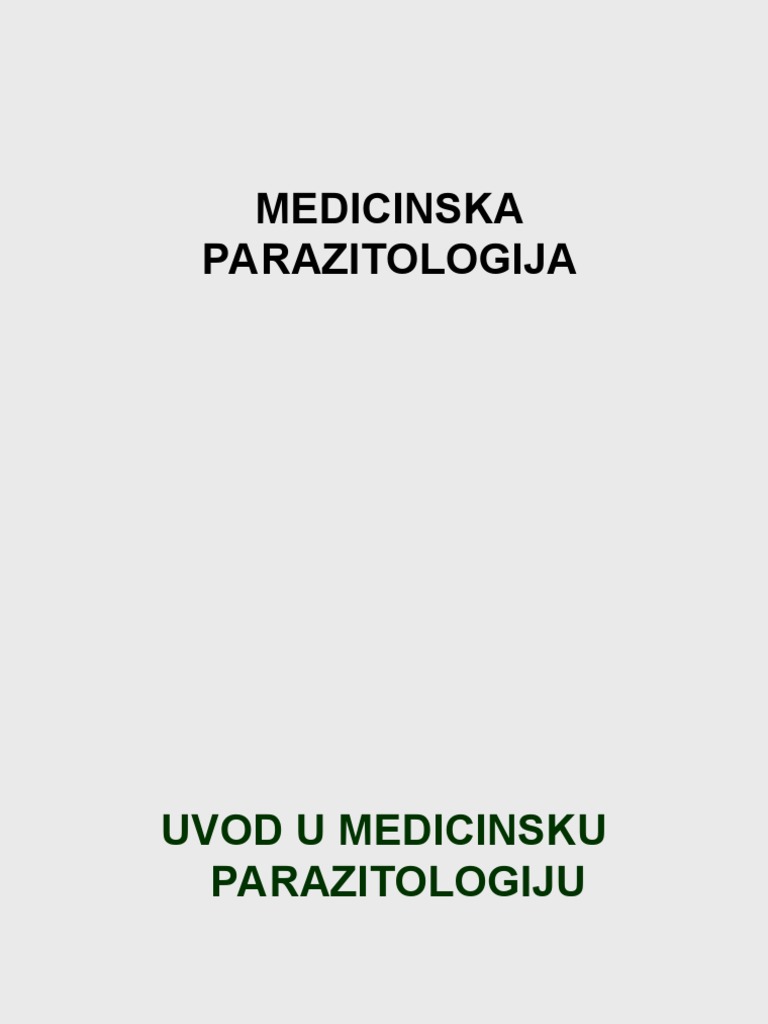Mikrobiologija - Parazitologija 2021 | PDF