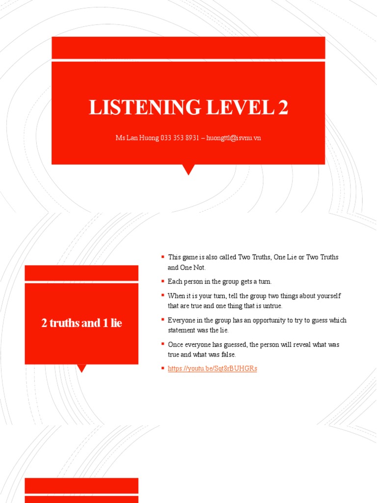 GE2 Listen Unit 1 | PDF