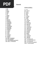 Italian Ordinal Numbers | PDF | Grammatical Gender | Syntactic ...