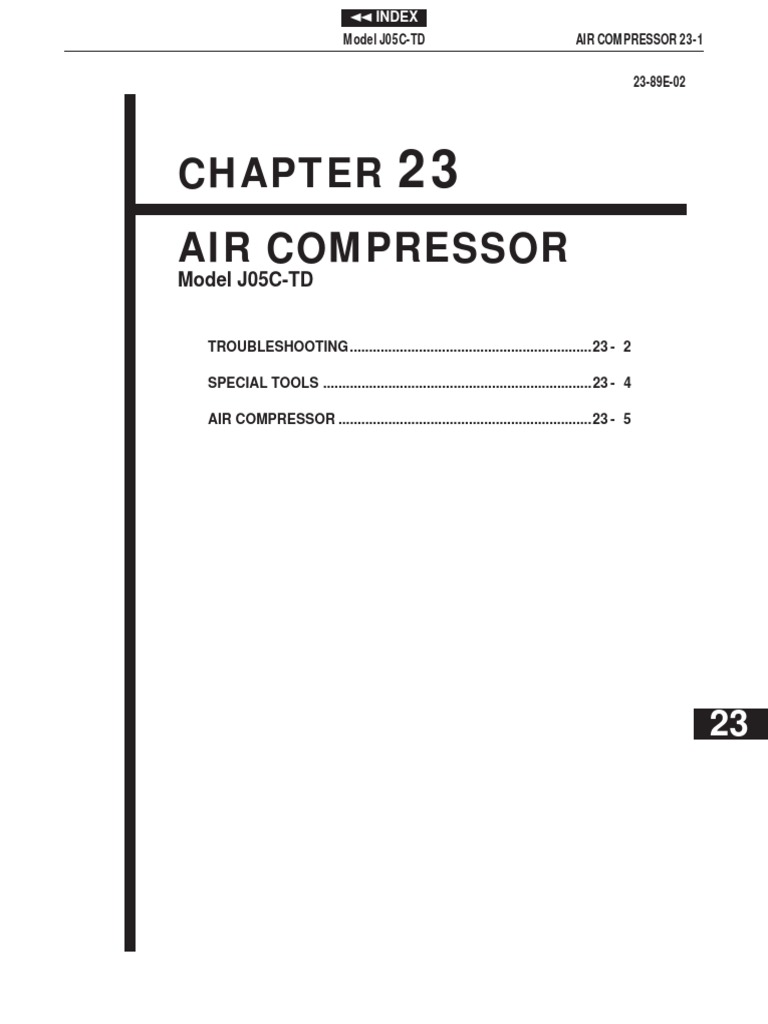 Troubleshooting and Maintenance of an Air Compressor: Procedures for ...