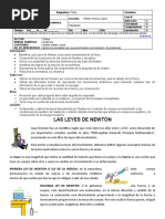 Actividades sobre las Leyes de Newton | PDF | Fuerza | Las leyes del ...