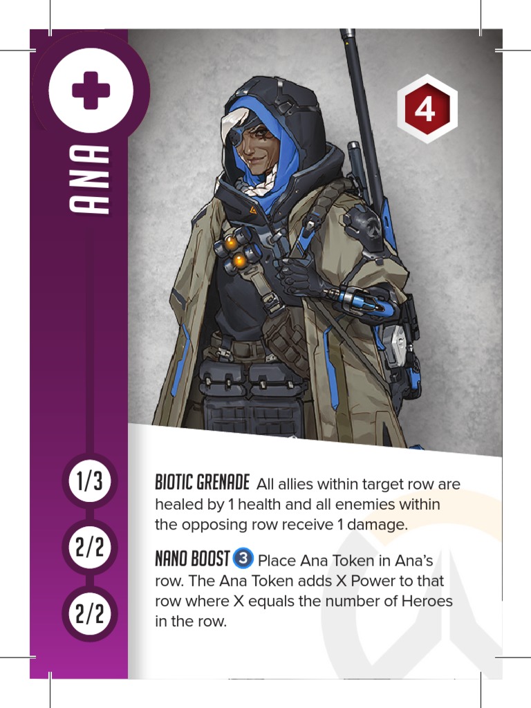 Overwatch Hero Cards | PDF | Blizzard Entertainment