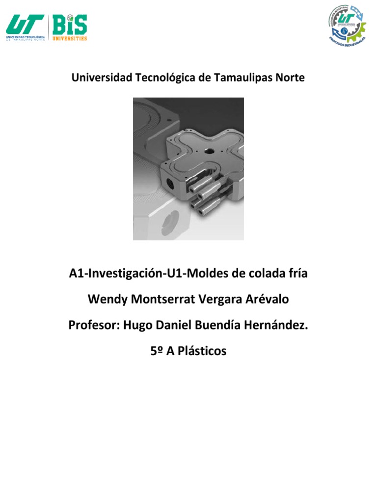 Moldes de Colada Fria | PDF | El plastico | Física Aplicada e ...