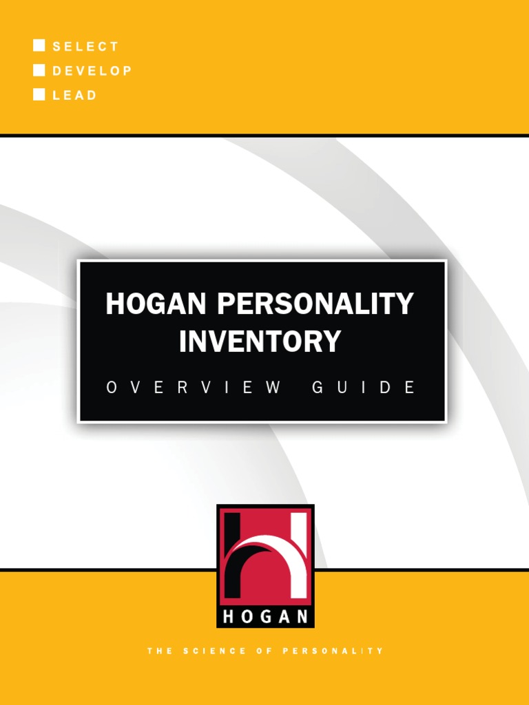 Hogan Personality Inventory: Overview Guide | PDF | Organizational Culture | Psychometrics