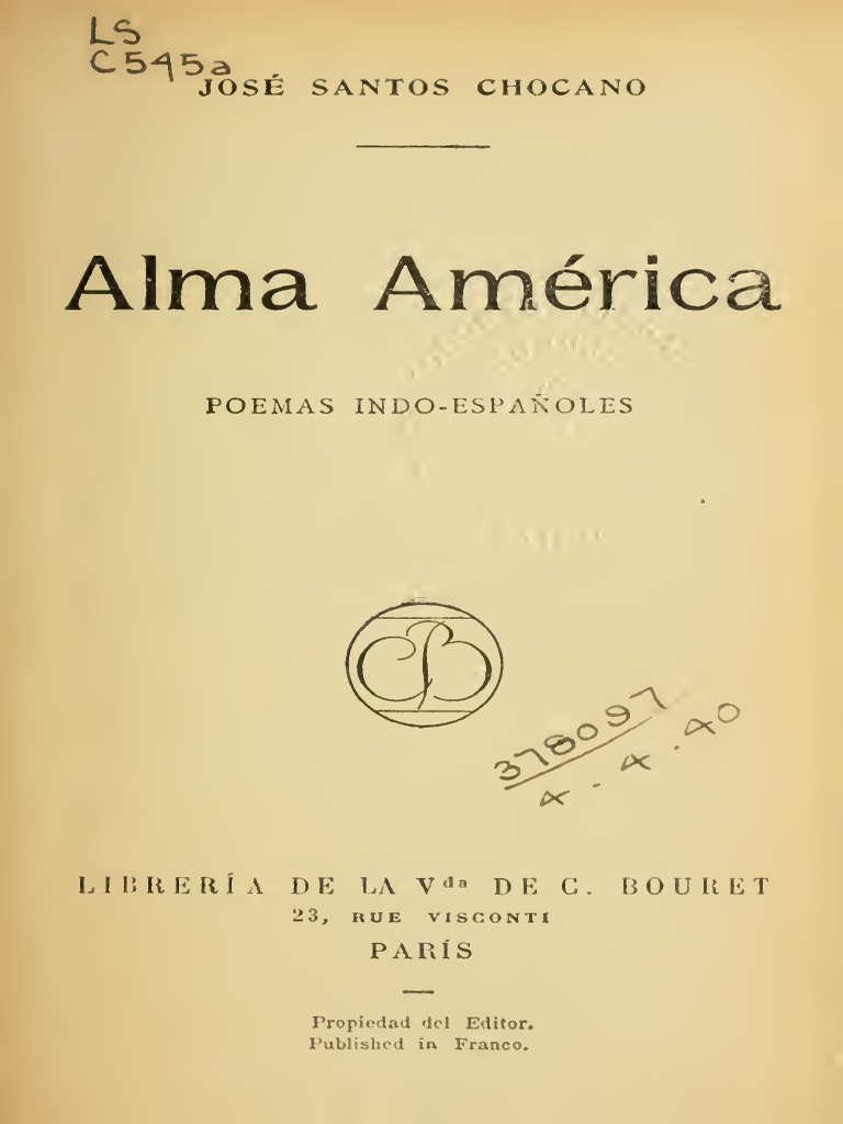 Alma América, Poemas Indo-Españoles | PDF | Caballos | Naturaleza