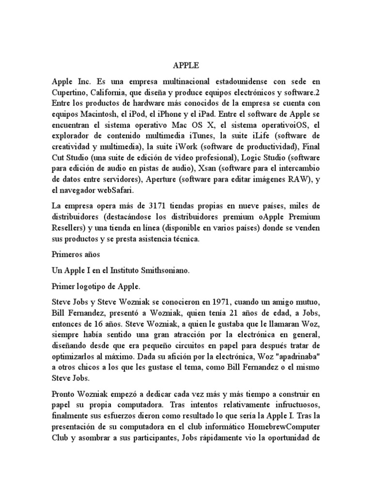 Apple | PDF | Apple Inc. | Yo telefono