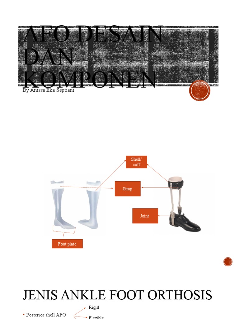 Types and Components of AFOs | PDF | Foot | Ankle