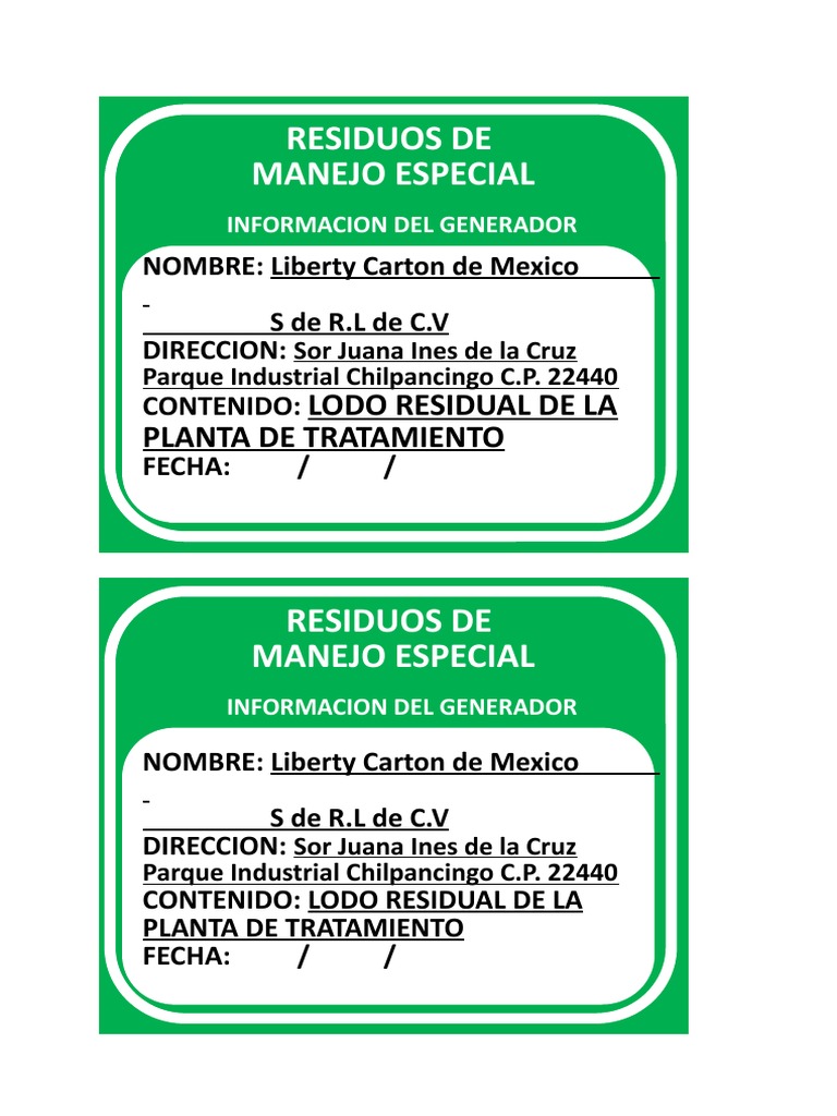 Etiquetas de Rme | PDF | Industrias | Contaminación