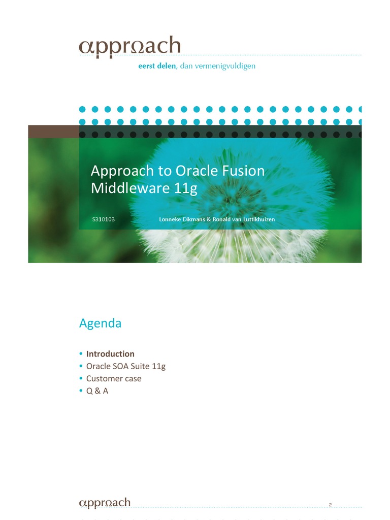 Approach To Oracle Fusion Middleware 11g | PDF | Service Oriented ...