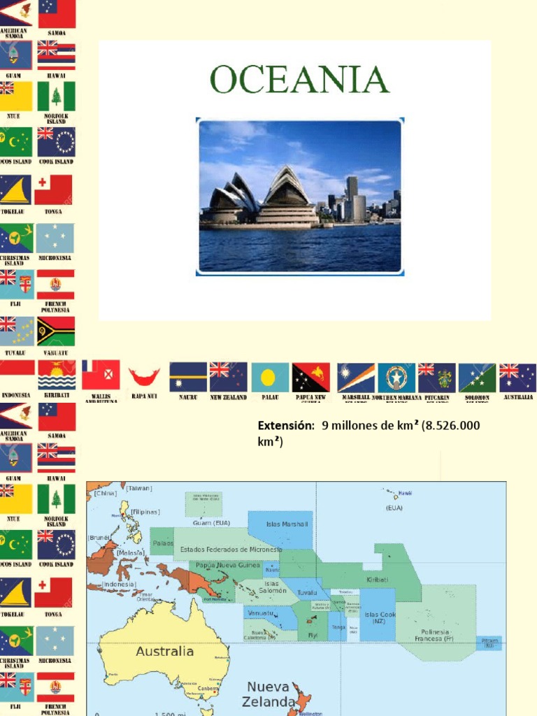 Oceania Presentacion | Descargar gratis PDF | Oceanía | Australia