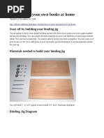 Bookbinding Fundamentals - Basic Parts of A Book With Terminology | PDF