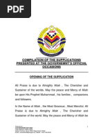 Template Opening Ceremony Doa in English | PDF | Religious Behaviour ...