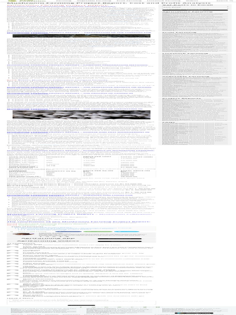 Mushroom Farming Project Report, Cost and Pro T Analysis | PDF | Edible ...