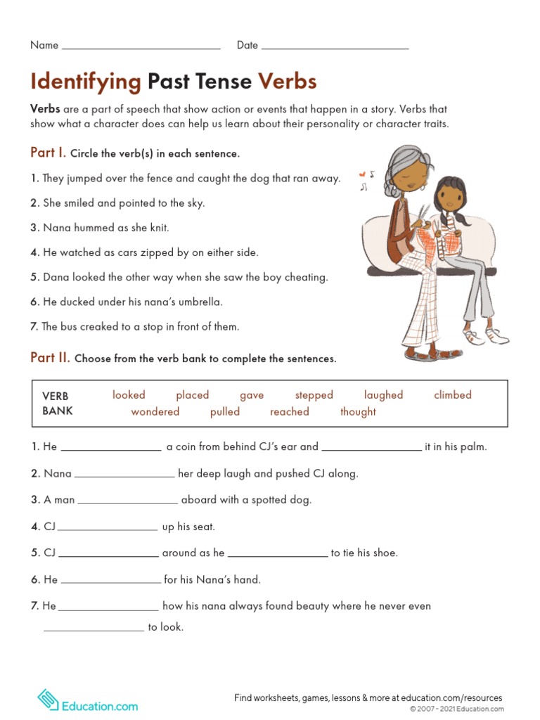 Identifying Verbs | PDF