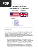 UK and US Political System Comparison | PDF | Parliament Of The United ...