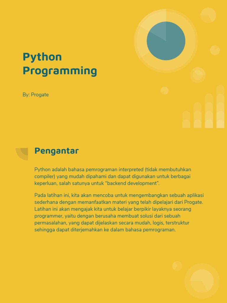 Progate Python Mini Project - ATM Application | PDF | Komputer